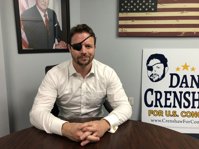 Dan Crenshaw started last week as a 'SNL' joke and ended it as a GOP ...
